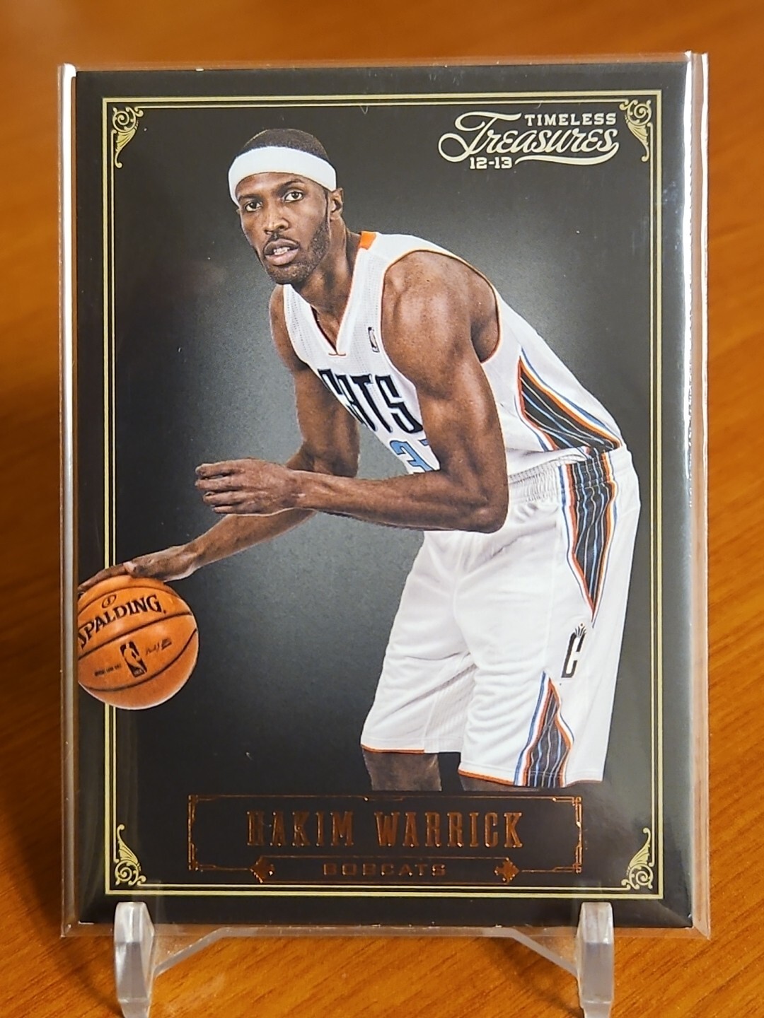2012-13 Timeless Treasures Basketball #3 Hakim Warrick Charlotte ...