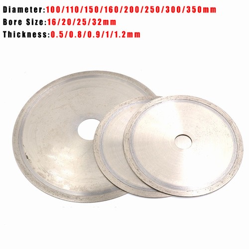 Sintered Diamond Cutting Disc Saw Cutter for Glass Jewelry 100mm ...