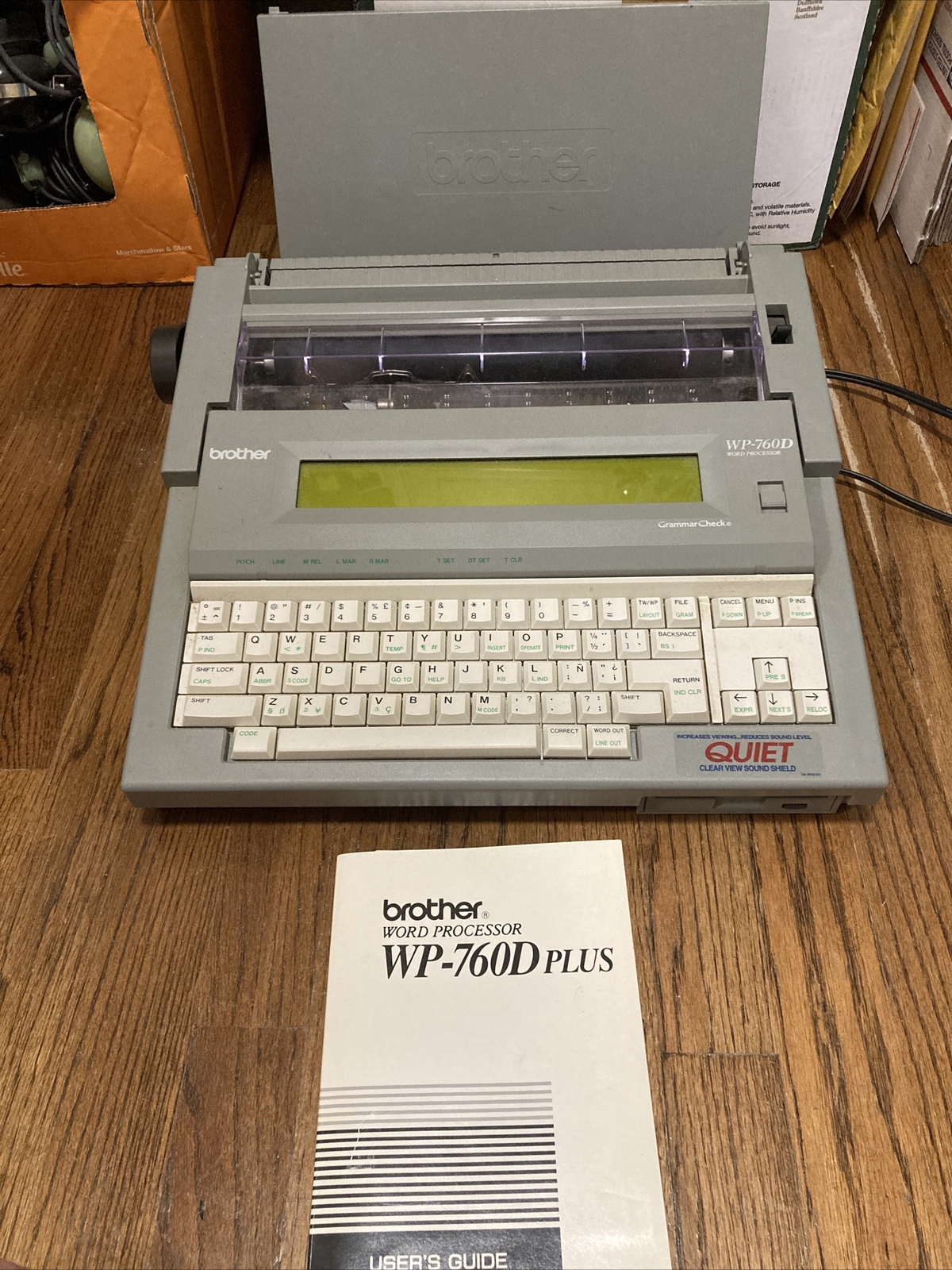 vintage brother word processor. WP-760D Plus | eBay