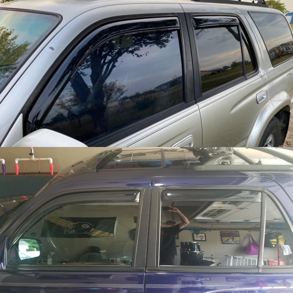 1996-2002 Toyota 4Runner In-Channel Rain Guard Window Vent Visor ...