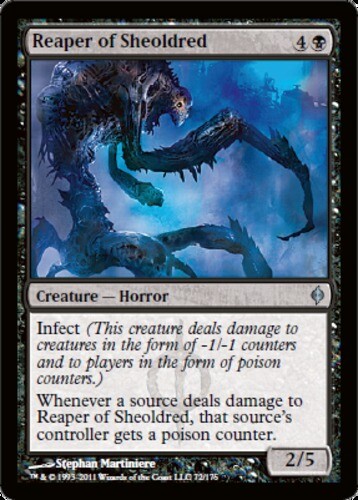 MTG - Reaper of Sheoldred - New Phyrexia - NM, English Magic FLAT RATE ...