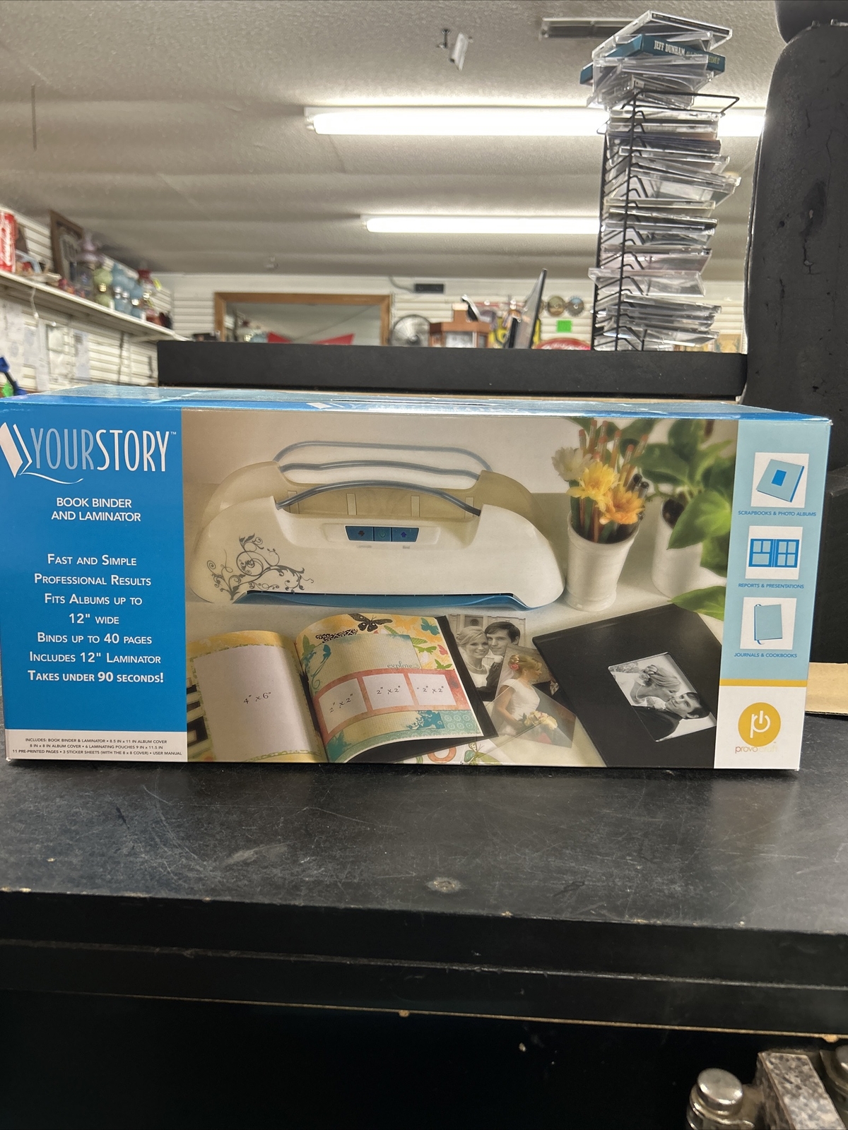 Your Story Book Binder and Laminator New/Open Box Never Used ...