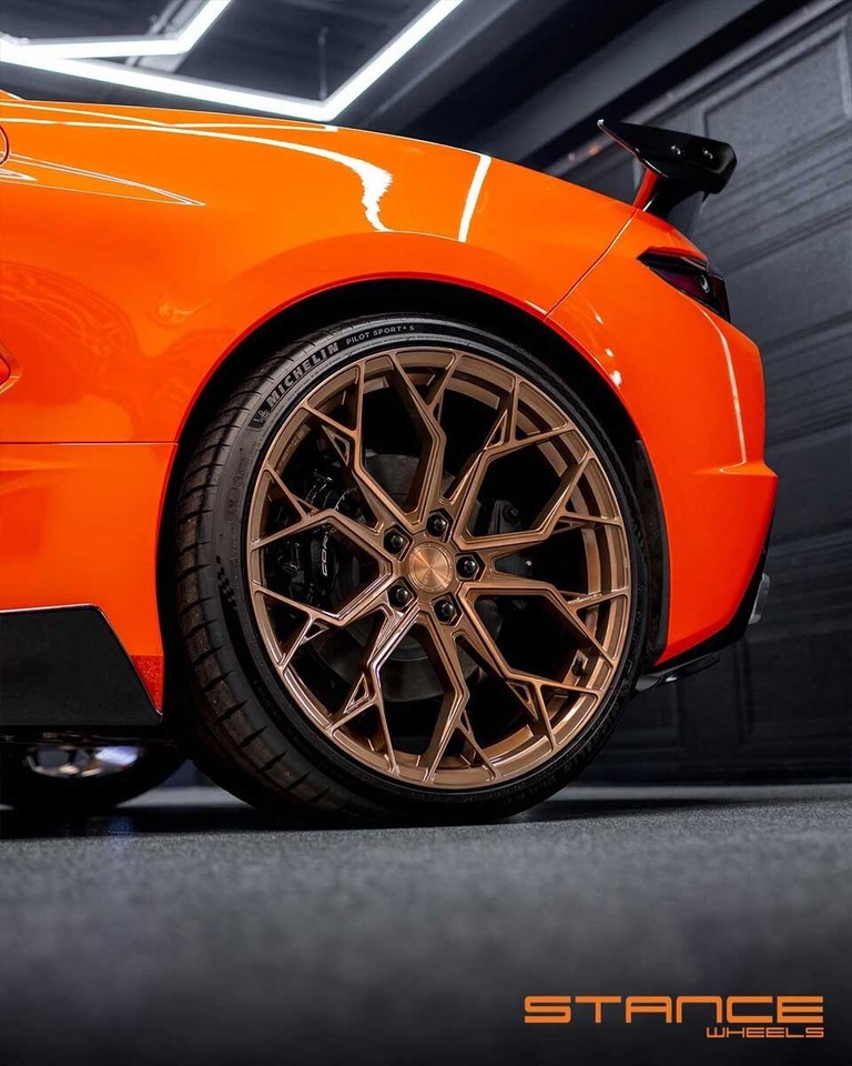 STANCE SF10 BRONZE WHEELS RIMS FIT CHEVY CORVETTE C8 Z51 STINGRAY 20X9 ...