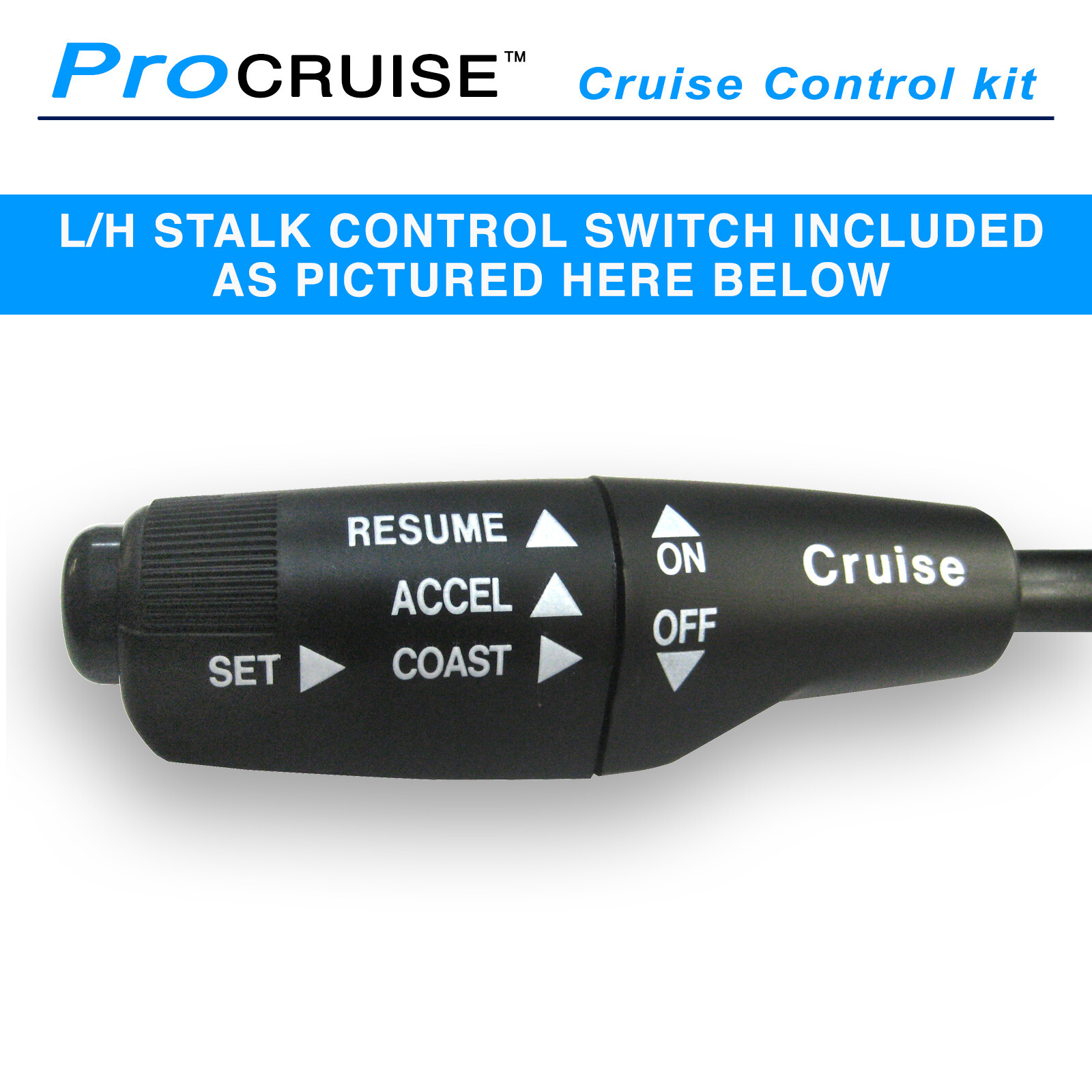 Cruise Control Kit FITS TOYOTA Yaris NCP90, 91 Sedan Auto 10/2005-2011 ...