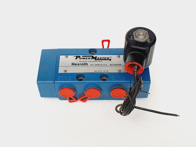 Rexroth Powermaster R431008538 3-Way Solenoid Valve 1/4" 120V P50861 ...