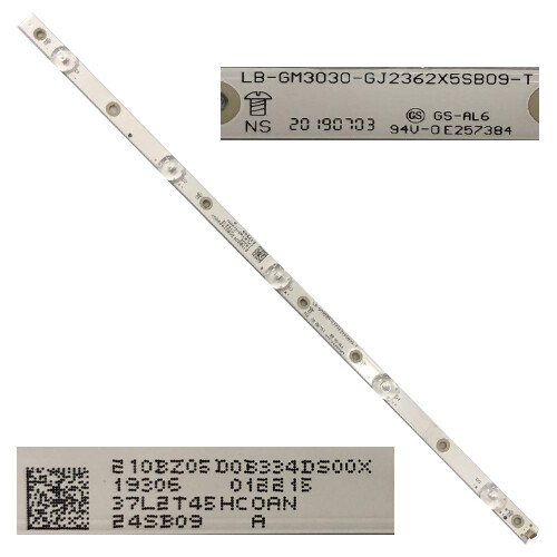 Lance 5 led LB-GM3030-GJ2362X5SB09-T, Panasonic TX-24G310E | eBay