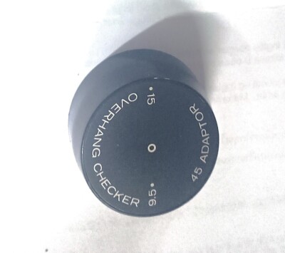 Turntable 45 RPM adapter W overhang gauge 15 & 9.5 OEM? | eBay