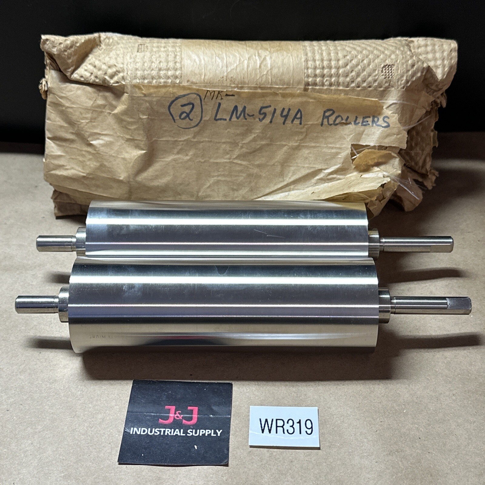 (2) BRAND NEW- Potdevin Machine MK-LM-514A Glue Rollers 2” X 6 ...