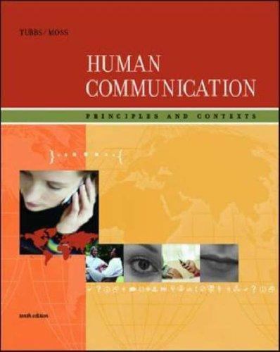 Human Communication : Principles and Contexts with PowerWeb by Stewart ...