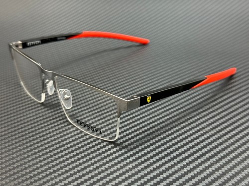 FERRARI FZ7001 105 Brushed Gunmetal Men's 55 mm Eyeglasses | eBay