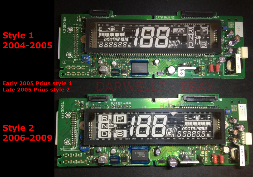 Rebuilt 2004-2009 Prius Instrument Cluster Combination Dash Meter Speedometer | eBay