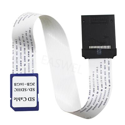 SD Male to SD card Female Flexible Card Extension cable Extender ...