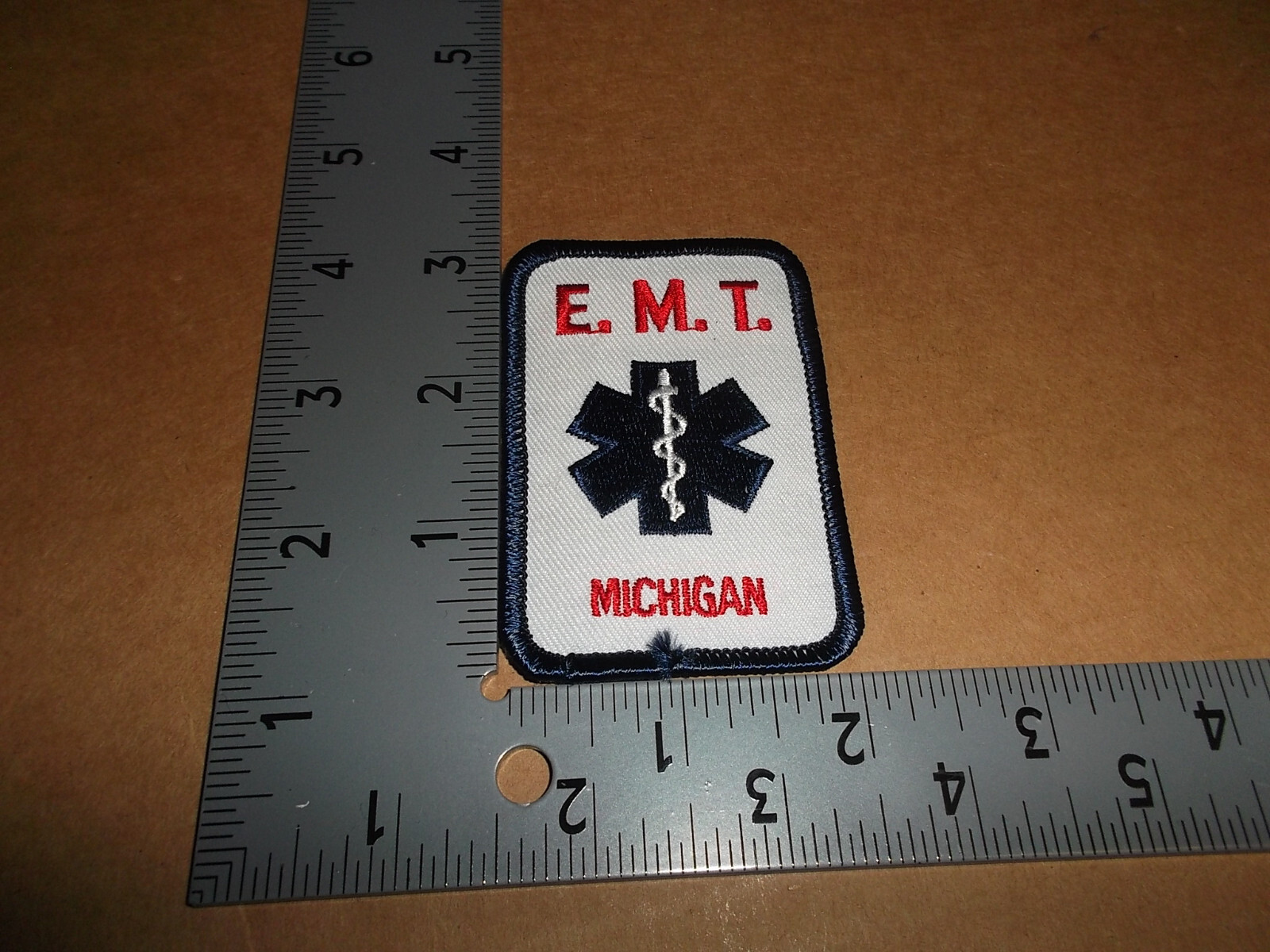 E.M.T. Michigan Fire EMS Patch~Michigan~MI~Brand New~EMT~Emergency ...