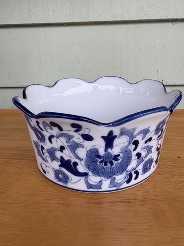 Centrum Ceramics - Blue and White China Bowl 6” Round x 3” H | eBay
