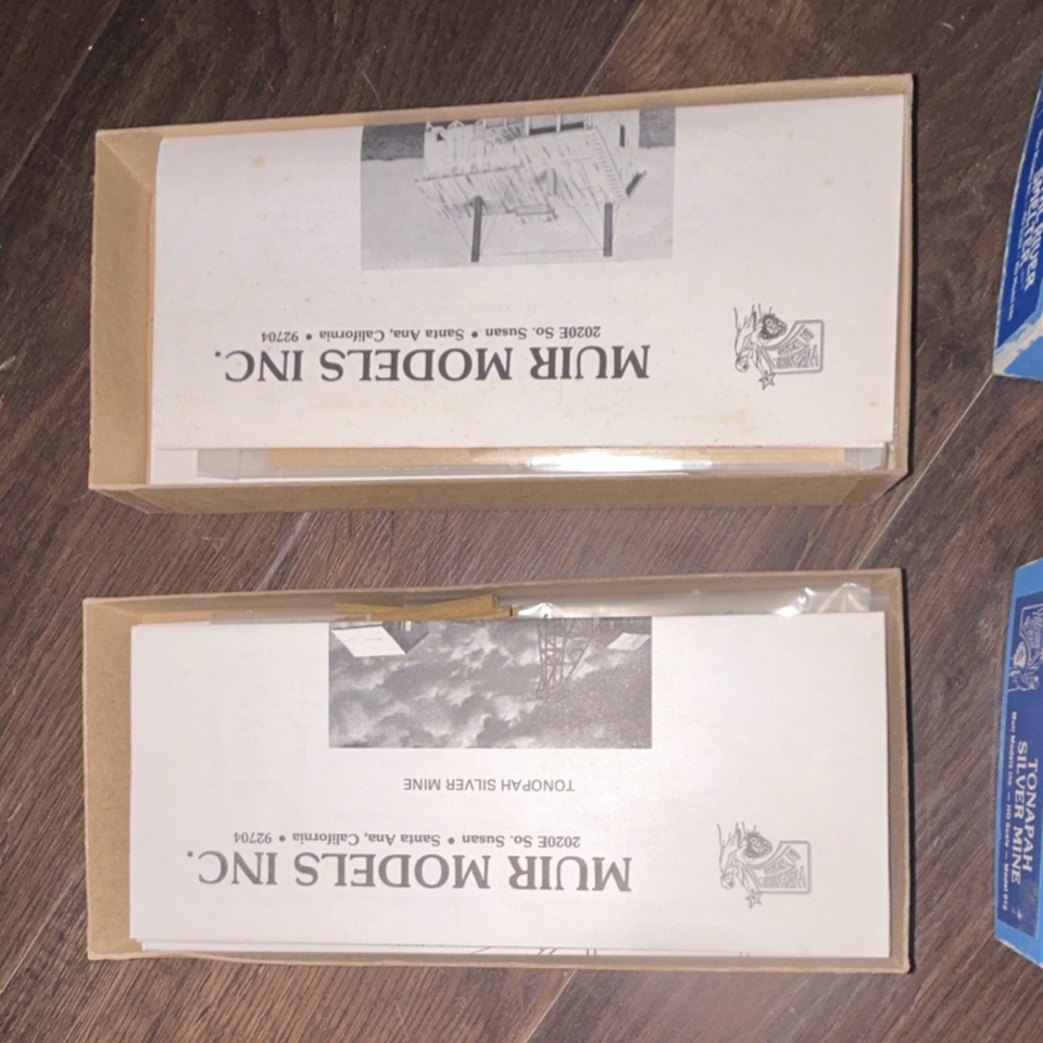 Muir Models Inc. Tonopah Silver Mine HO Scale Wood Model Kit | eBay