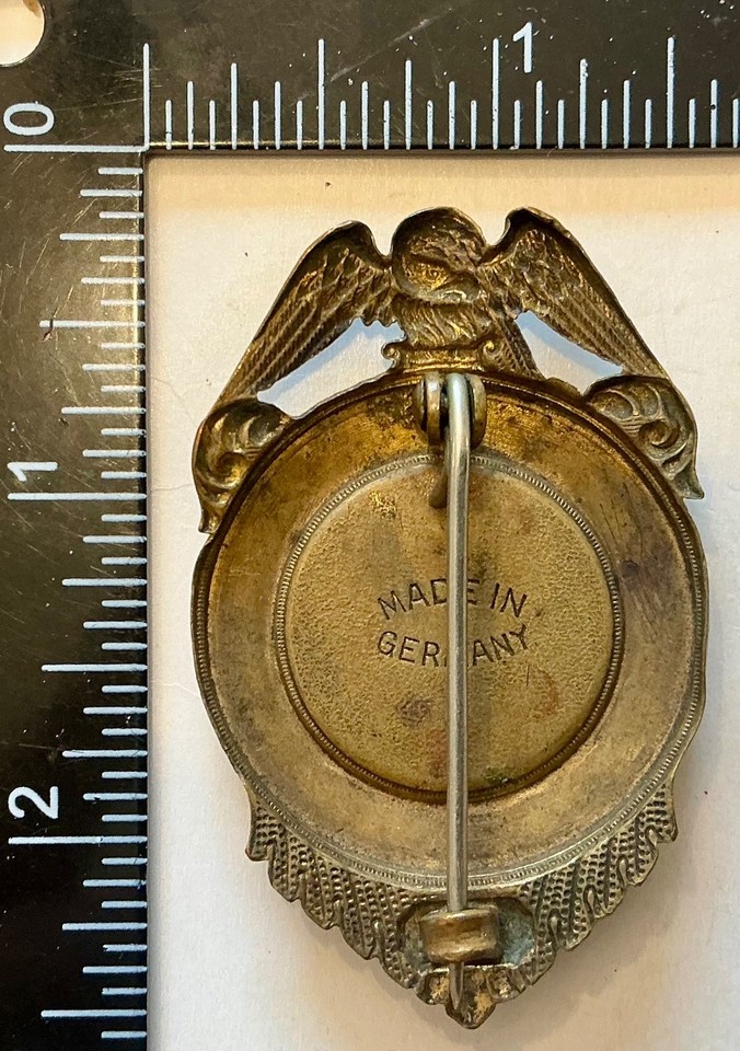 ANTIQUE OBSOLETE 1920s-30s Deputy Constable New Jersey NJ State Seal ...