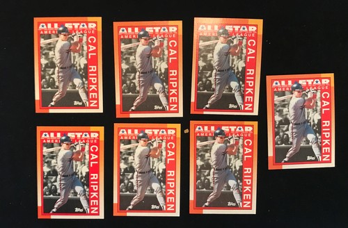 cal Ripken 1990 Topps #388 (7 Cards) | eBay
