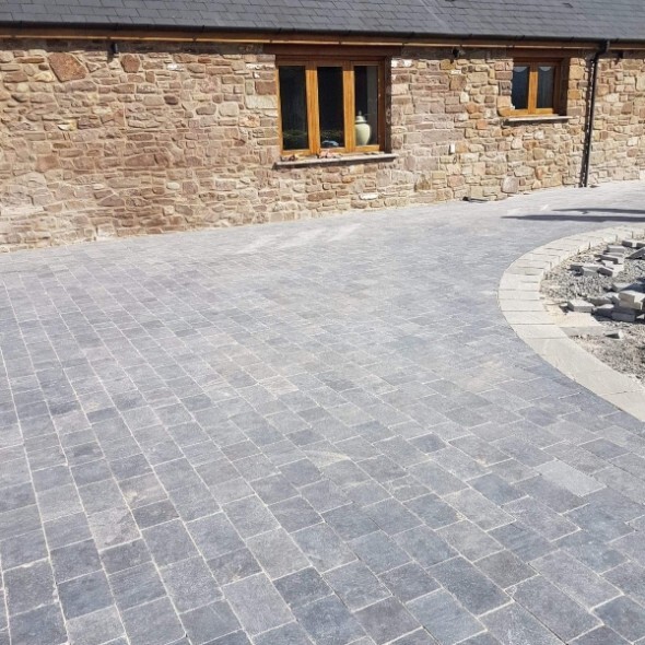 Bluestone limestone 50mm Driveway Block Paving Setts | eBay UK