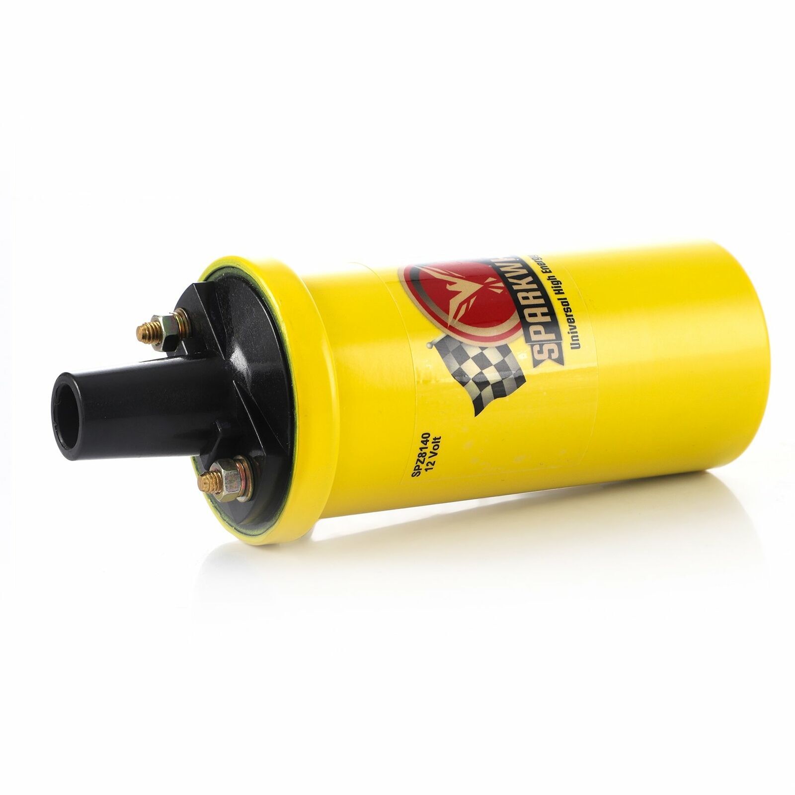 SPARKWHIZ Universal 12V Flame Thrower Ignition Coil Oil Filled 42,000V ...
