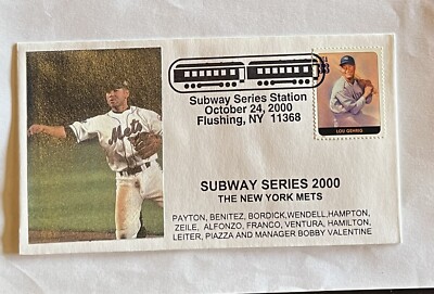 Edgar Alfonzo Z Silk Cachet 2000 Subway Series NY Mets Yankees Vintage ...