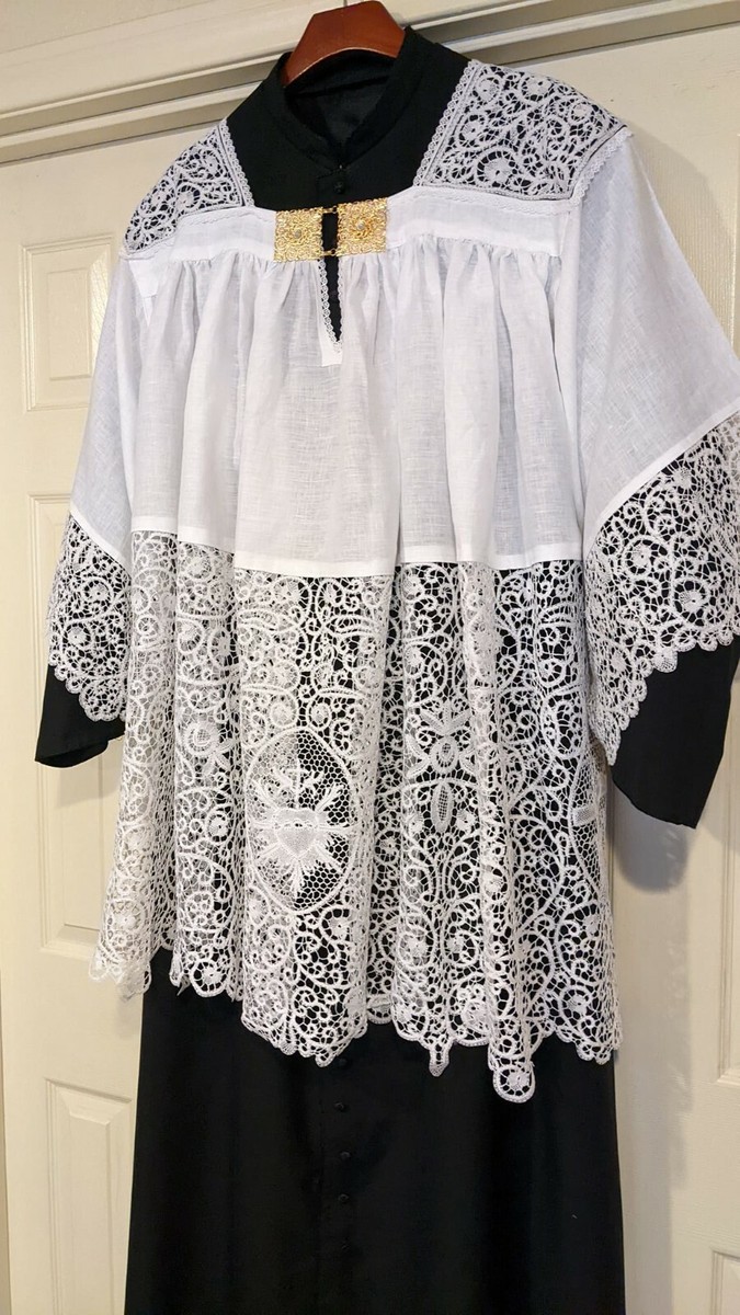 Lace Surplice Catholic Pattern