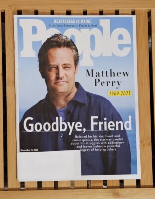 People Magazine Matthew Perry November 13 2023 NEW | eBay