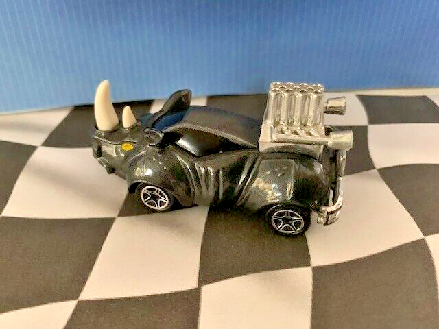 Matchbox 1998 Rhino Rod Gray Yellow Eyes | eBay