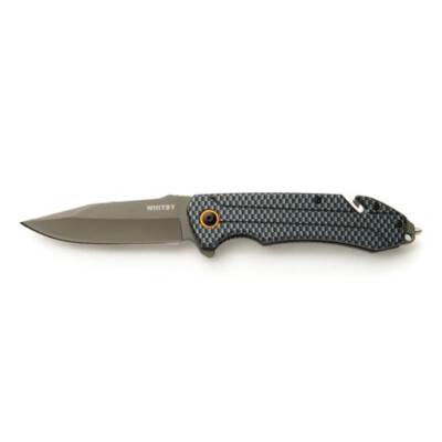 Whitby Knives Rescue Camping/Survival SS Pocket/Lock Knife - 3.25 ...