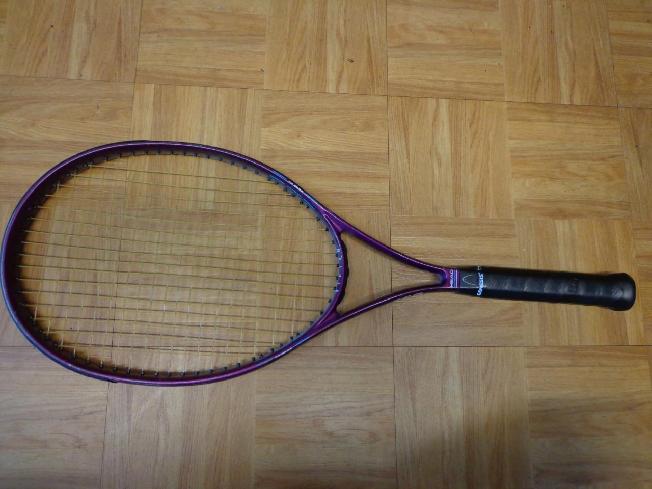 Head 660 Vision 102 head 4 1/2 grip Tennis Racquet | eBay