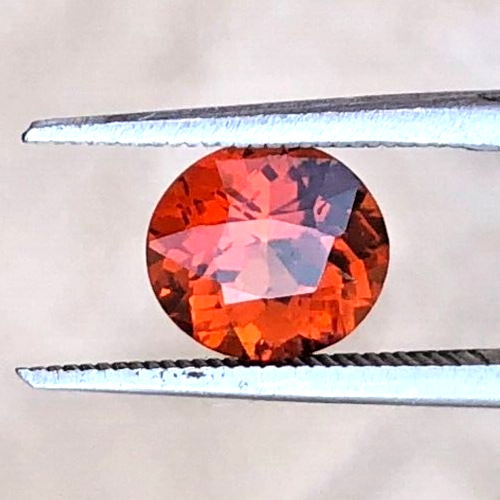 1.70 ct Outstanding color Natural Orange Hessonite Garnet Loose ...
