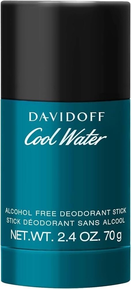 Cool Water by Davidoff 2.4 oz Alcohol Free Deodorant Stick for Men ...