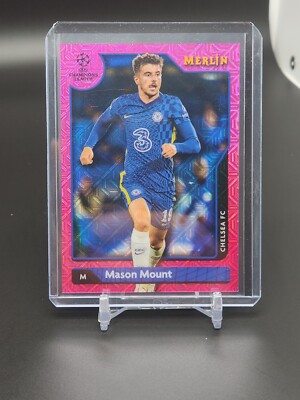 2021-22 Topps Merlin - Mason Mount - Pink Mojo /275 - Chelsea | eBay
