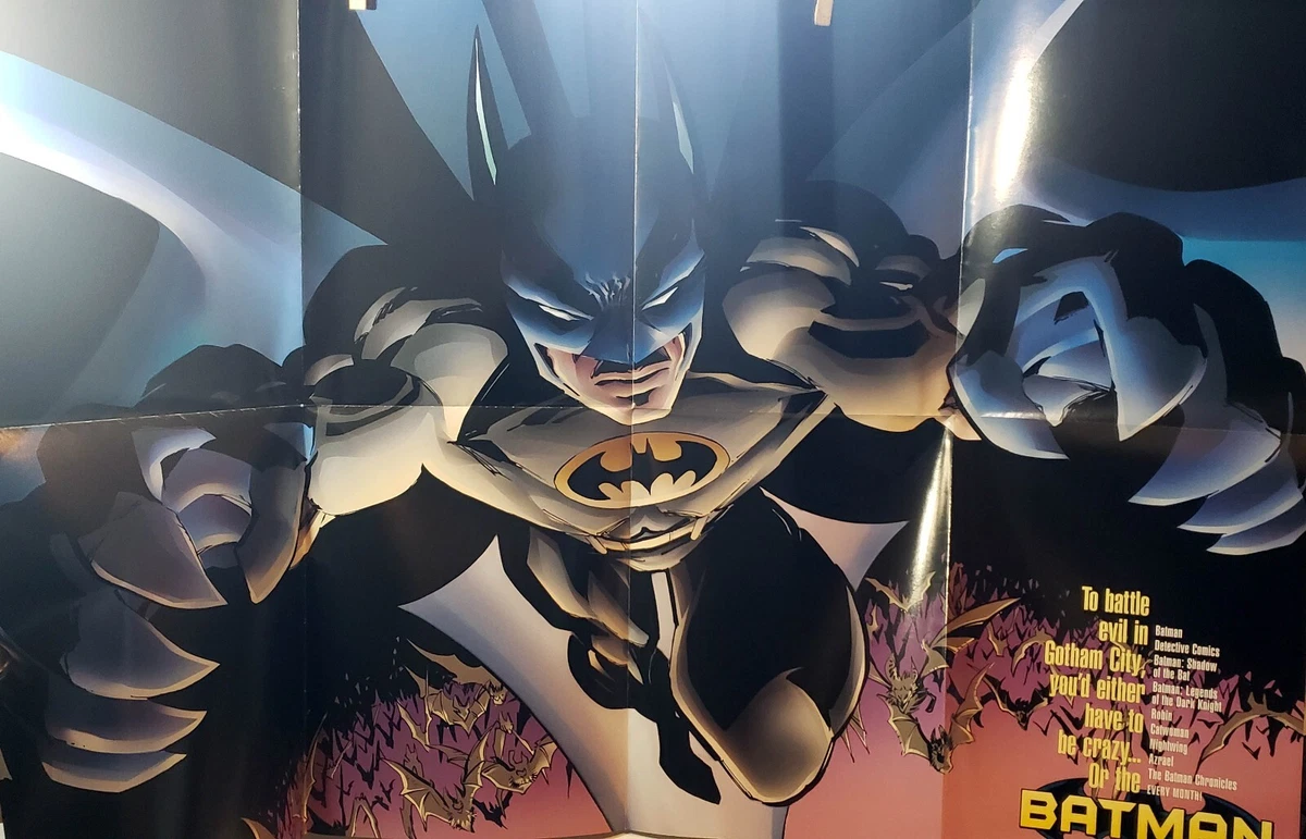 Cartoon Batman Flying