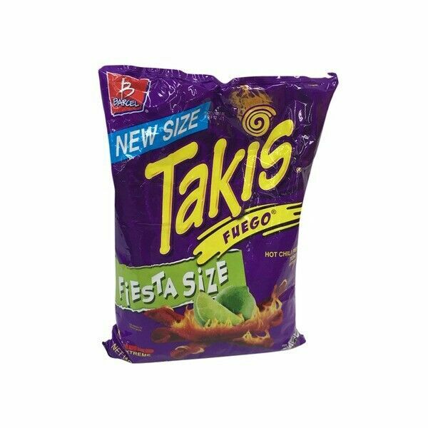 2 Bags Takis Fuego 20oz Fiesta Size Flamin' Hot Chili Pepper Lime ...