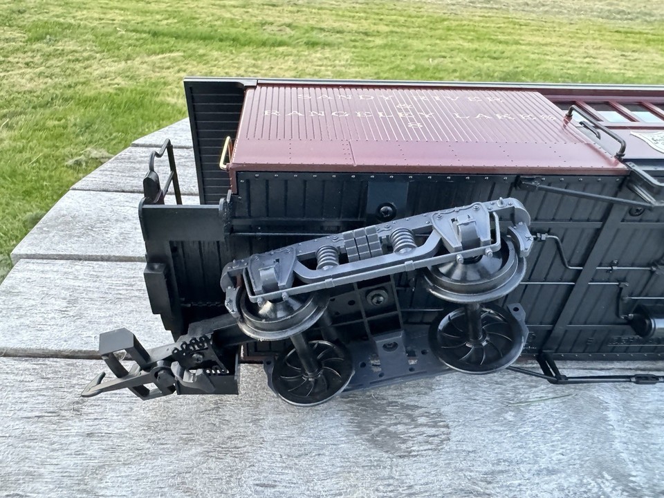 LGB #33840 - G Scale - Baggage Car - Sandy River & Rangeley Lakes - NOS ...