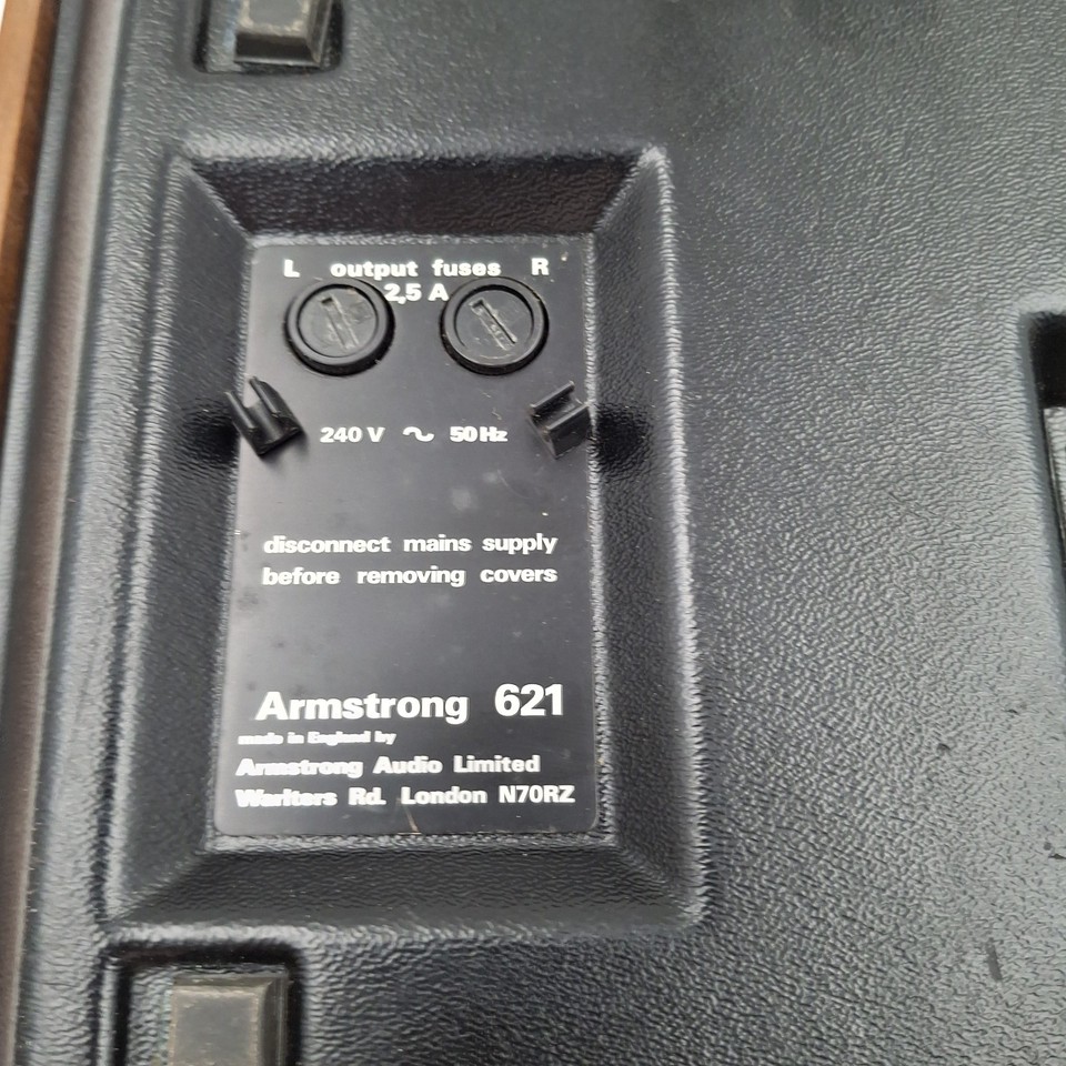 Armstrong 621 Vintage Classic Integrated Stereo Amplifier Missing A ...