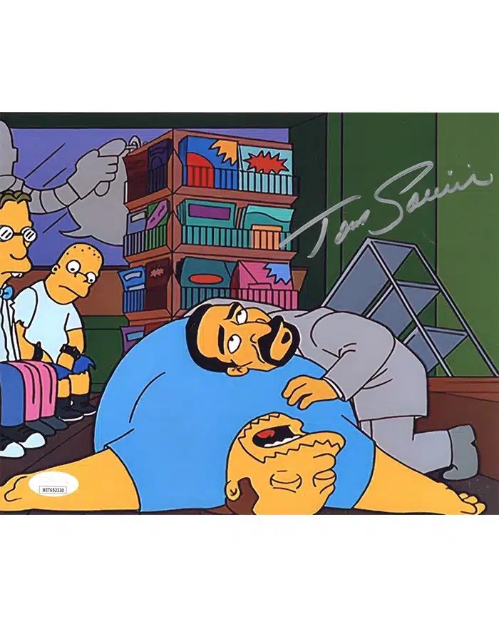 Tom Savini signed 8x10 Photo Worst Episode Ever The Simpsons | eBay