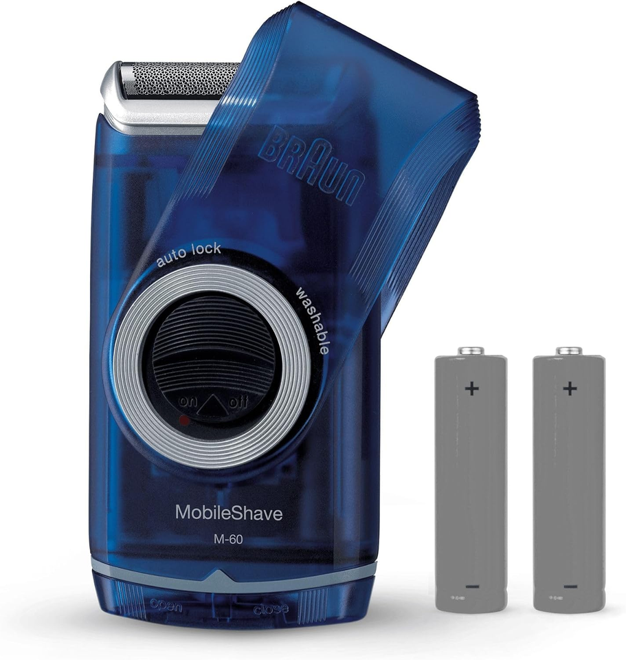 Braun Pocketgo Mobile Shave Electric Travel Shaver, Electric Razor for ...