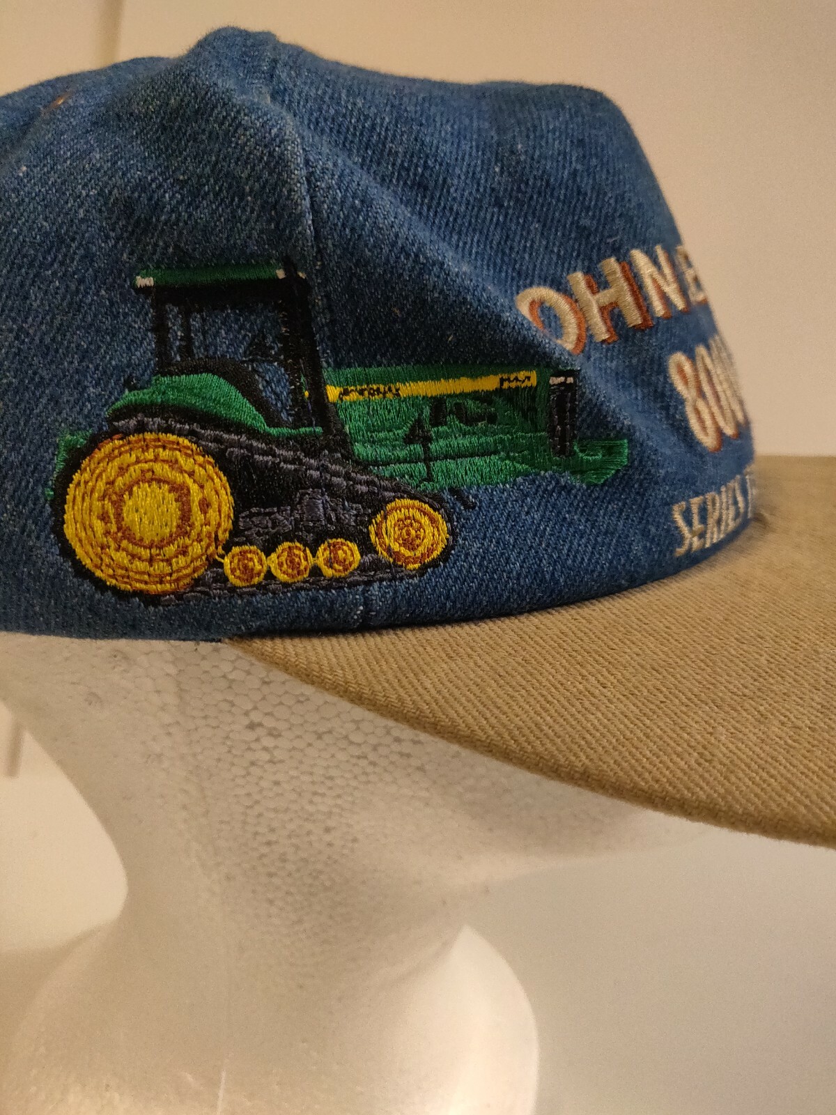 Vintage John Deere Hat 8000 Series Tractors Intro Den… - Gem