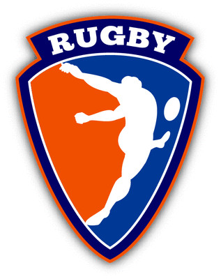 Rugby Sport Label Car Bumper Sticker Decal 4" x 5" | eBay