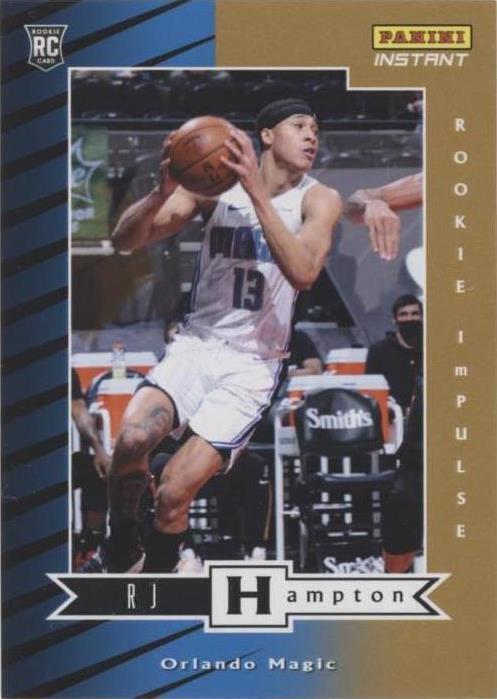 2020-21 Panini Instant - Rookie Impulse R.J. Hampton #RI-23 /1740 (RC ...