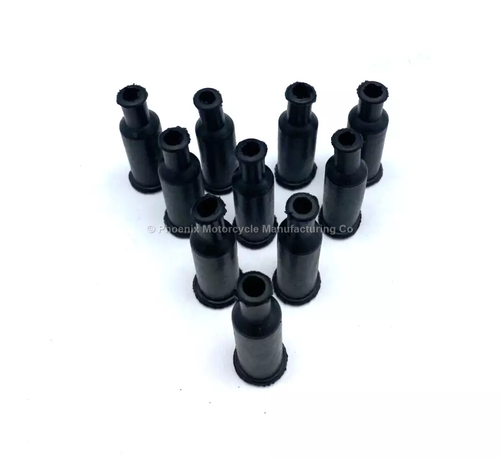 10 x LUCAS TYPE K1F K2F KNC1 MAGNETO ADVANCE CABLE GROMMET LARGE BSA ...