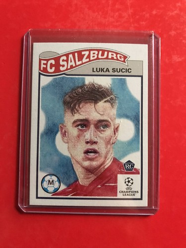 Topps Living Set Ucl Luka Sucic Rookie Salzburg #438 Mint Carte | eBay