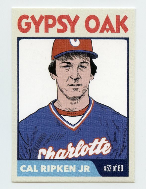 #TN01892 CAL RIPKEN JR Gypsy Oak Studio Sample 2015 Baseball Card | eBay