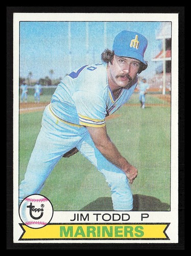 Jim Todd 1979 Topps #103 Seattle Mariners | eBay