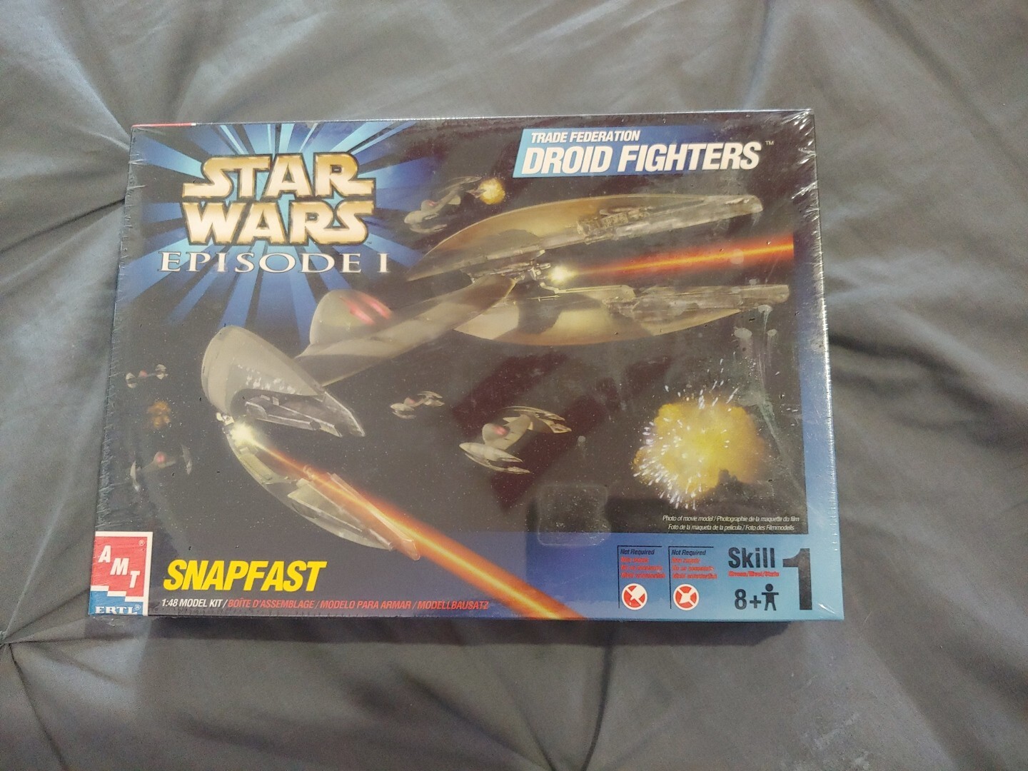 AMT ERTL 1/48 Droid Fighters Snapfast Model Kit, Factory Sealed | eBay