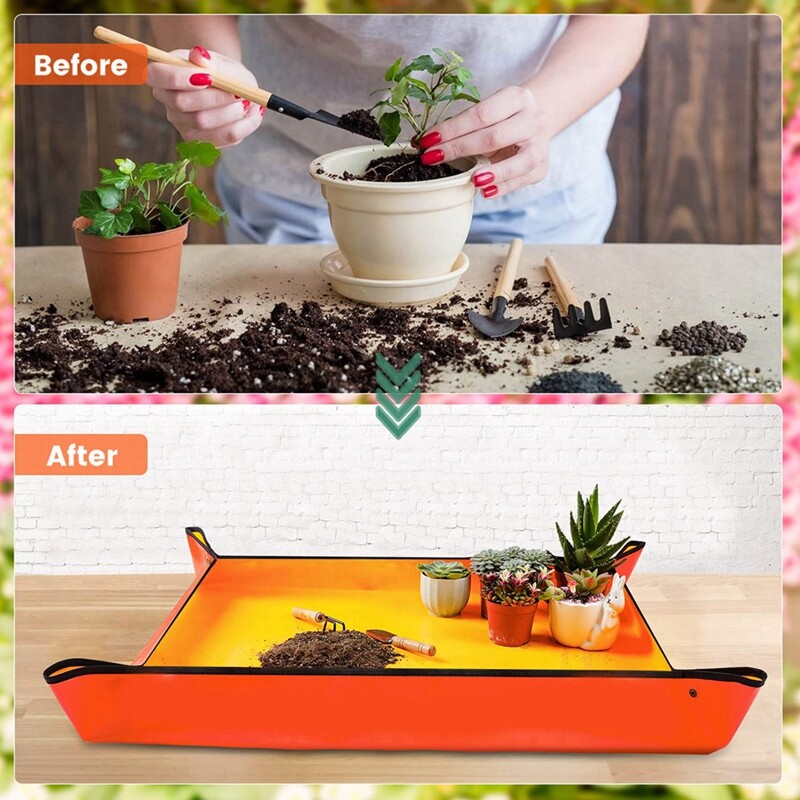 3PCS Repotting for Indoor Plant Care Control Dirt Portable Potting ...