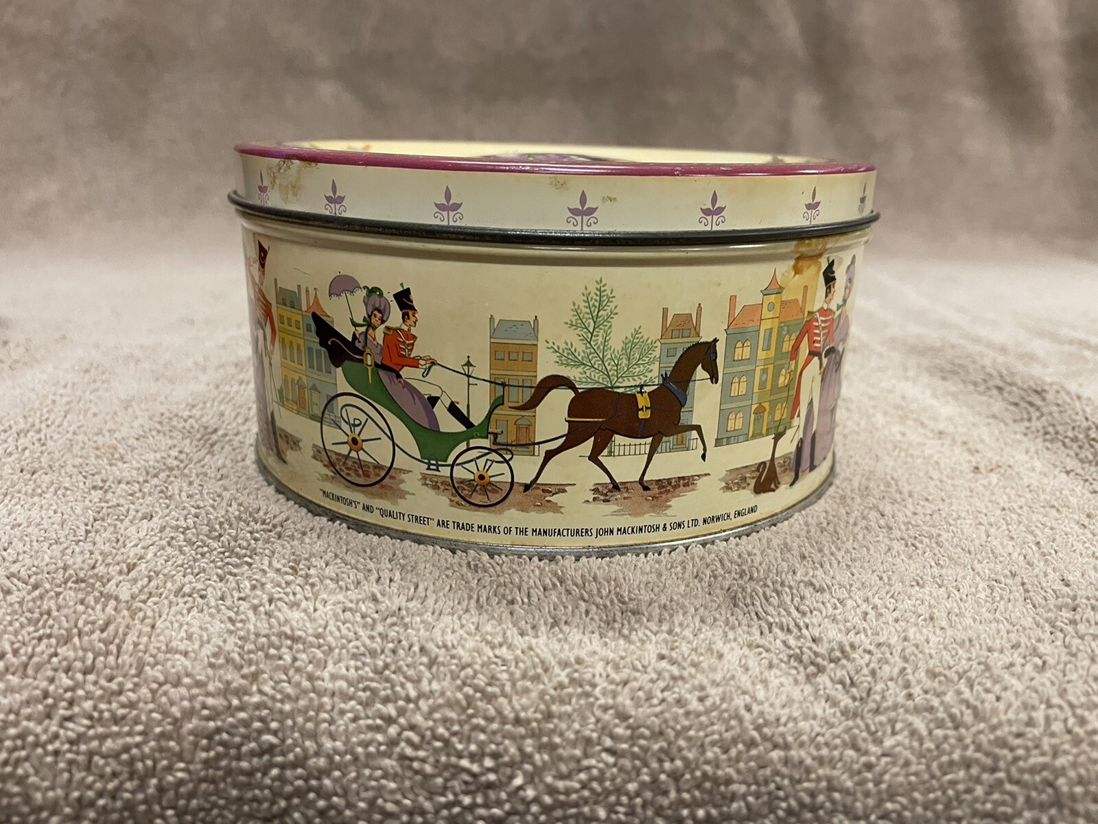 Vintage Mackintosh's Quality Street Chocolates & Toffees Tin England ...