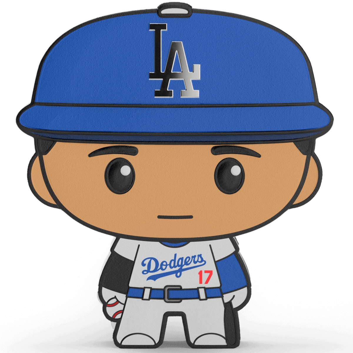 2025 Agoro Niue Major League Baseball Players Chibi Ohtani 1 oz Silver ...