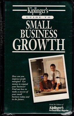 KIPLINGER'S "GUIDE TO SMALL BUSINESS GROWTH" VHS/ SB SET 1992 conrad ...